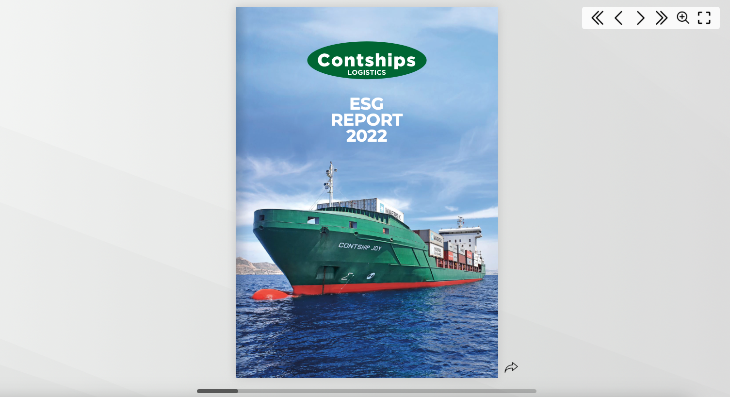 Contships ESG Report 2022 - Contships Management Inc.