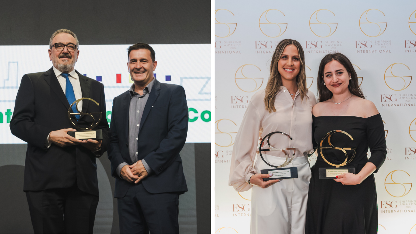 Double Distinction for Contships at the ESG Shipping Awards 2025 ...